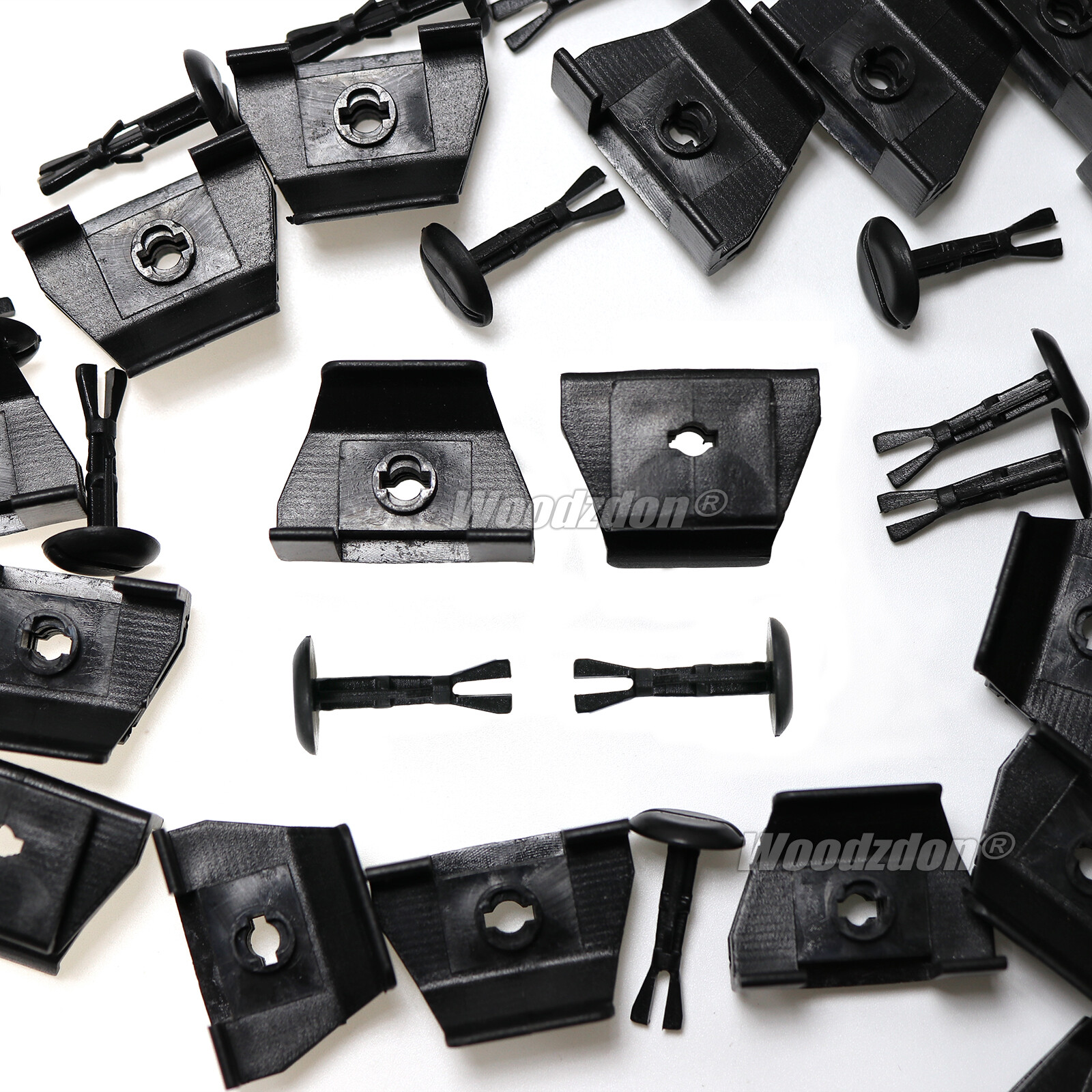 10 Set Front Fender Liner Bumper Cover Pin Clip for Toyota 5387958010 ...