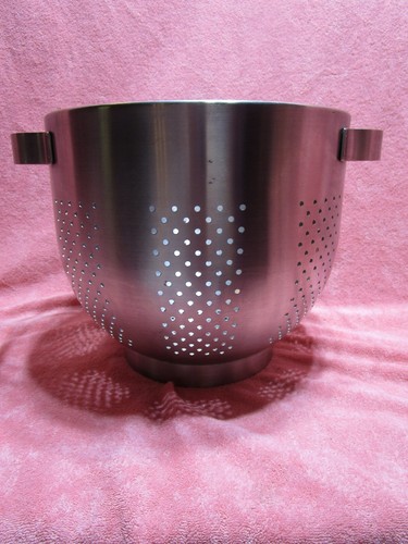 Ikea Colander 8'' x 9'' Stainless Steel Strainer Bowl sieve deep 18-10 ...