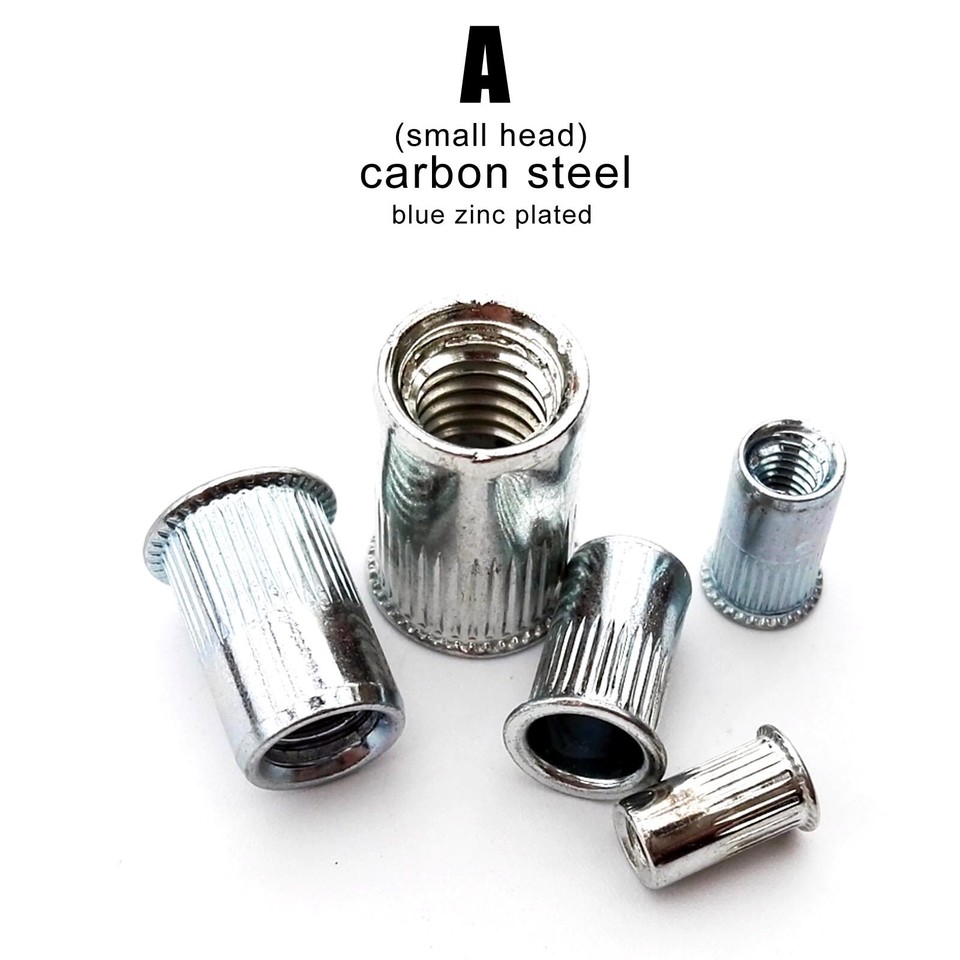 M3 M4 M5 M6 M8M10M12 Small Countersunk Flat Head Rivet Nut Insert ...