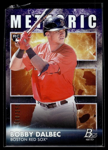Bobby Dalbec 2021 Bowman Platinum Meteoric Purple Card /250 #MET-20 | eBay