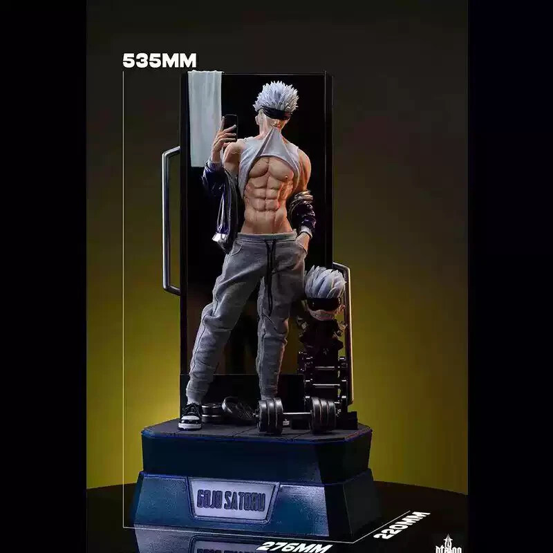 Dtalon Studio Jujutsu Kaisen: Gojo Satoru Gym Boy 1/4 Resin Model ...
