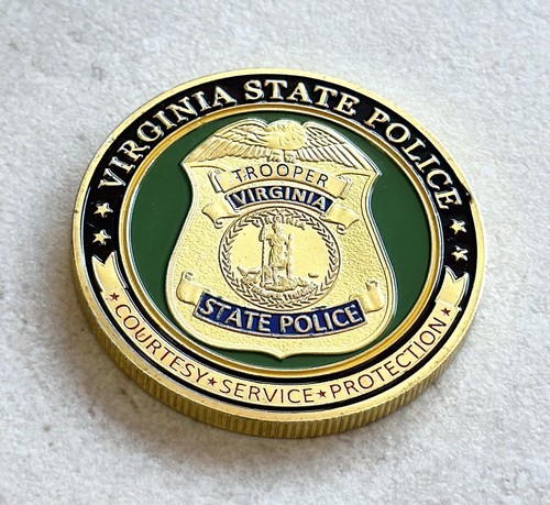 VIRGINIA STATE POLICE Challenge Coin | eBay