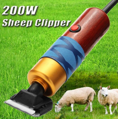 200w Sheep Goat Clipper Shears Wool Shearing Rabbit Pet Dog Animal Farm ...