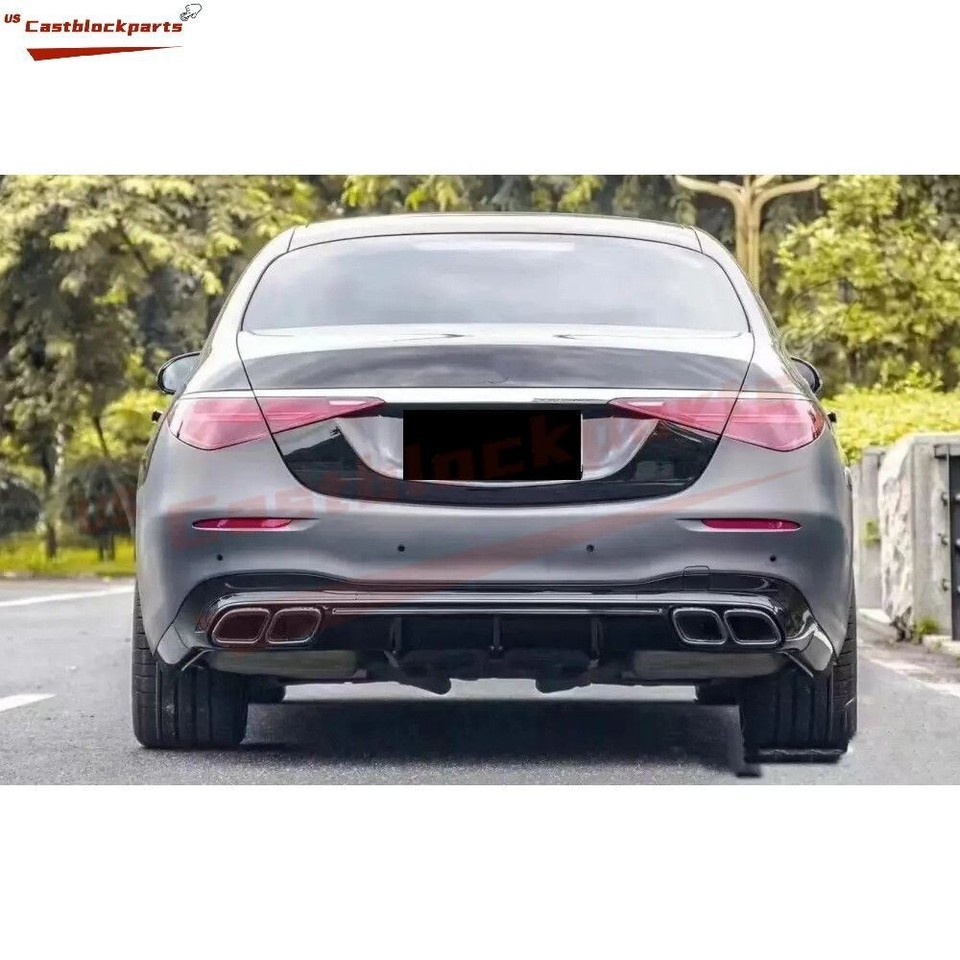 For 2021-2023 Mercedes S-Class W223 S500 S560 Facelift S63 AMG Bumper ...