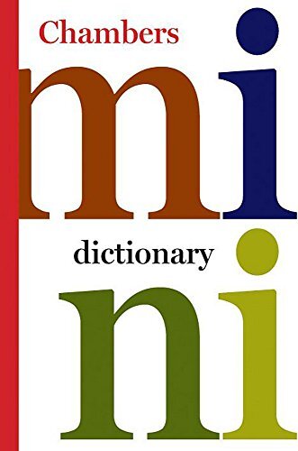 Chambers Mini Dictionary, 2nd edition by (Ed.), Chambers Paperback ...