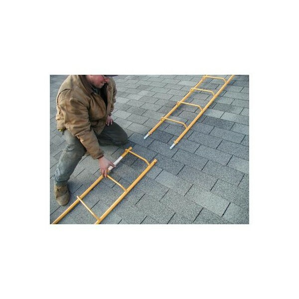 ACRO Chicken Ladder Set - (4) 6' Ladders & (1) 10" Hook - Roofing ...