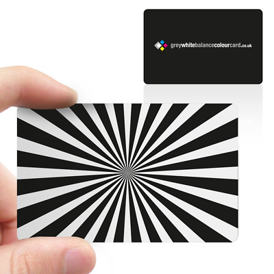 The Focus Target Card - 3x2 Credit Card Size - Come with 2 cards | eBay