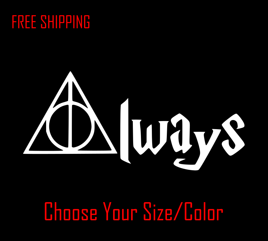 Deathly Hallows Symbol Always Wallpaper Harry Potter Inspired Deathly