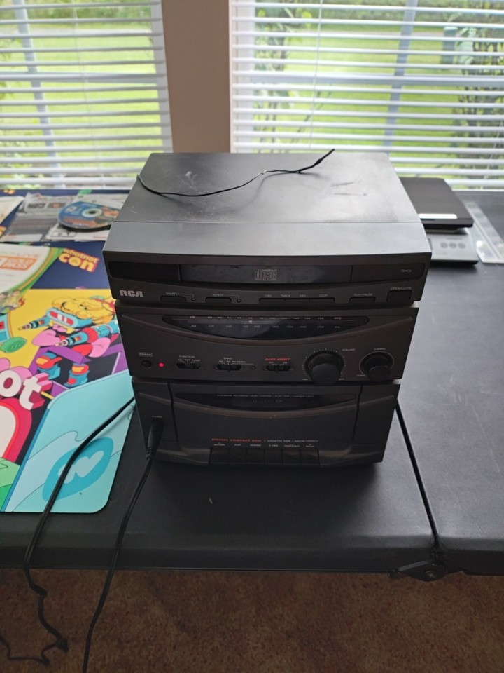 Vintage RCA RP-8520 Stereo System Radio, CD Player & Cassette Deck ...