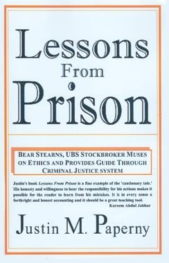 LESSONS FROM PRISON By Justin M. Paperny **Mint Condition** | eBay
