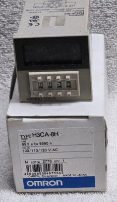 NEW OMRON H3CA-8H SOLID STATE TIMER RELAY 100/110/120V AC | eBay