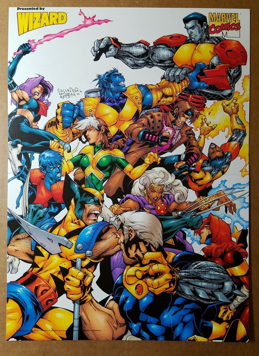 X Men Comic Poster
