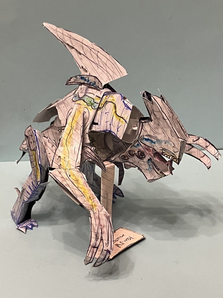 ORIGAMI Exquisite Basics Godzilla: Pacific Rim 2013 Kaiju Monster ...