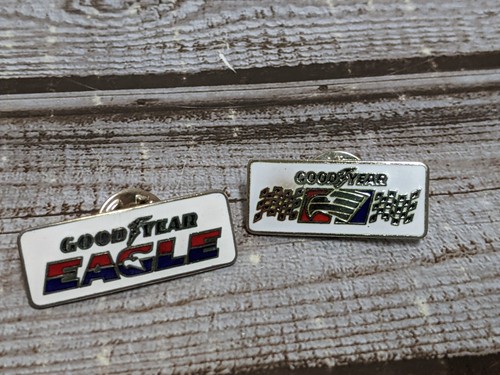 2 Goodyear Eagle Pins Racing Race Tires | eBay