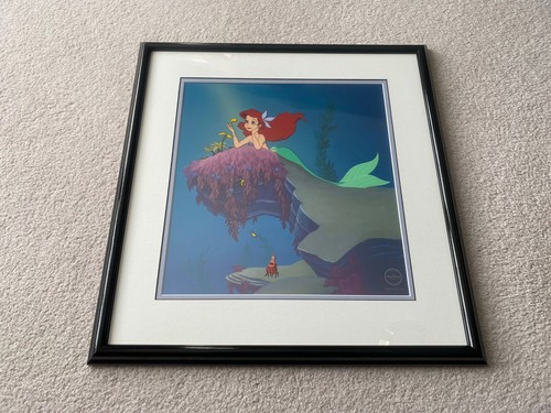 Original WALT DISNEY Little Mermaid Ariel Sebastian He Loves Me LE Seri ...