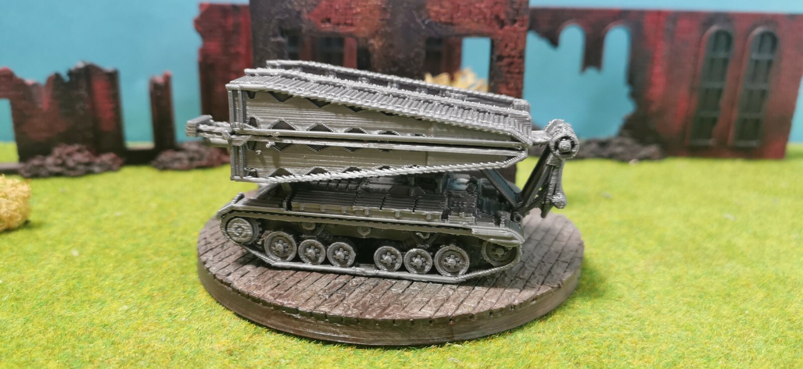 Valentine III British Bridge Layer Tank Model WW2 1:87 1:72 | eBay