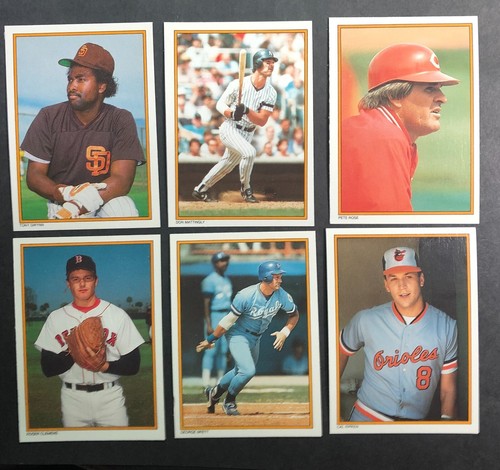 1987 Topps All Star Set Collector's Edition (6) Star Cards | eBay