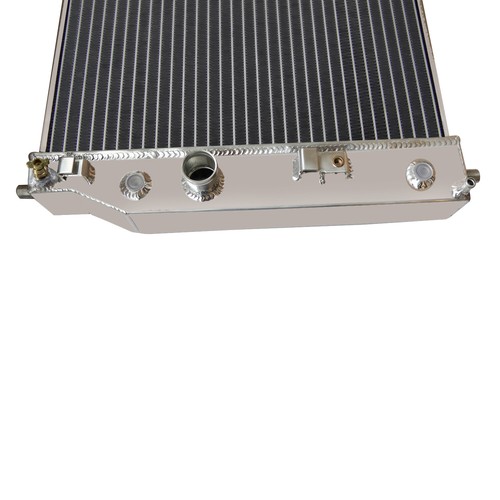 4 Row Aluminum Radiator For 2005-2013 Chevrolet Corvette C6 V8 Double ...