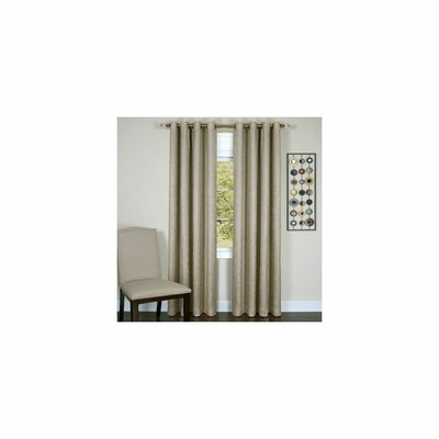 Achim Taylor - Lined Grommet Window Curtain Panel - 50x84 Tan | eBay