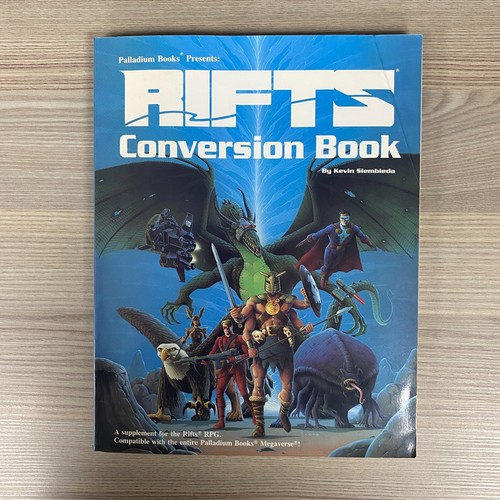 RIFTS CONVERSION BOOK ROLE-PLAYING RPG RULEBOOK 2ND EDITION 1993 ...