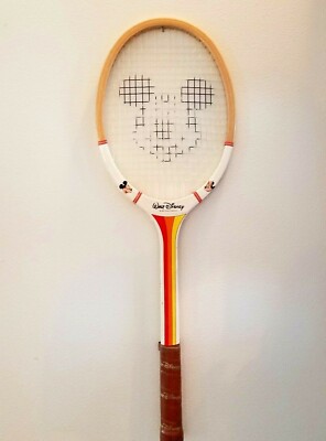 Walt Disney Mickey Mouse-KA-Masters Tennis Racket Big Cheese Model WD ...