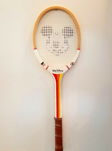 Walt Disney Mickey Mouse-KA-Masters Tennis Racket Big Cheese Model WD ...