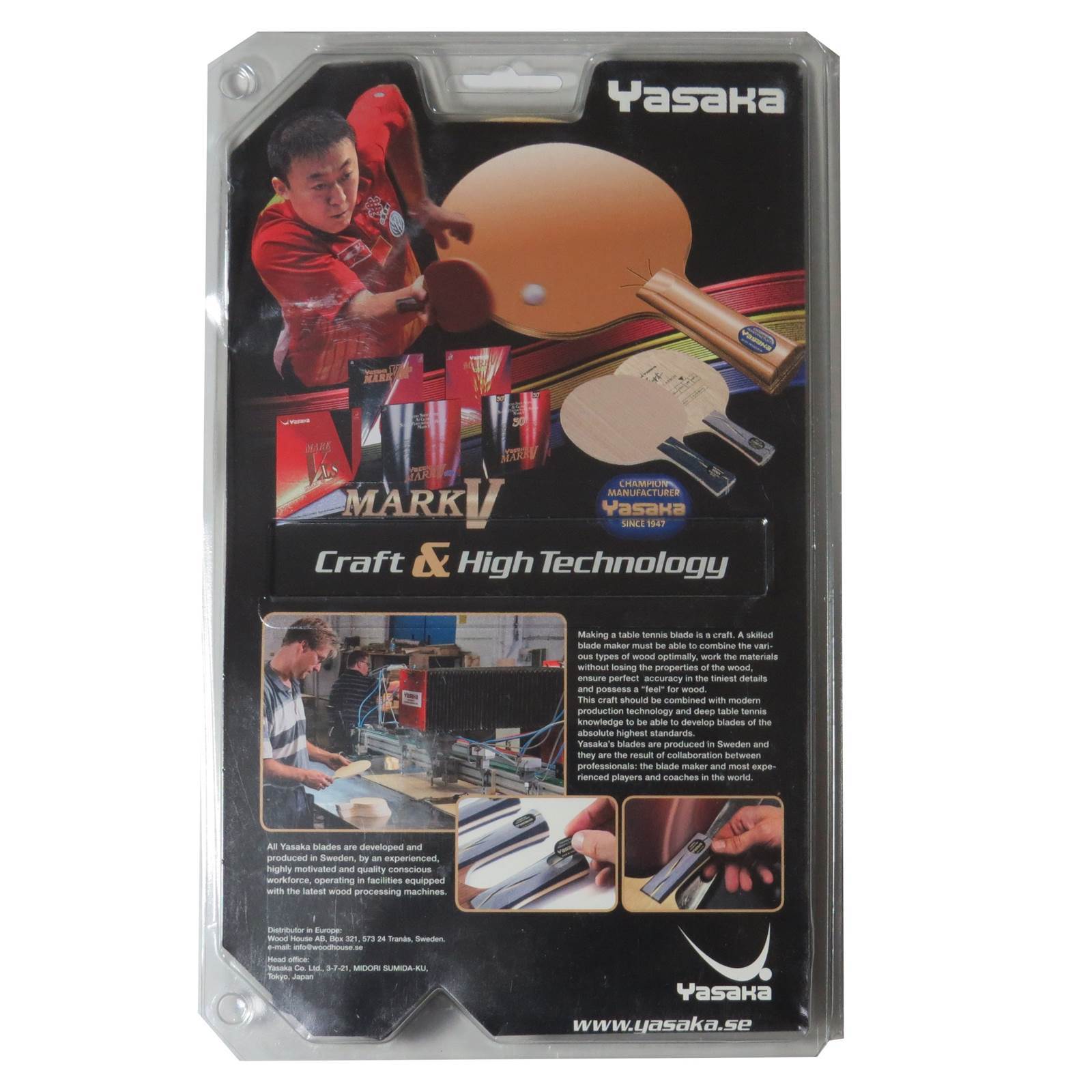 YASAKA MA LIN CARBON TABLE TENNIS BLADE , FL HANDLE | eBay