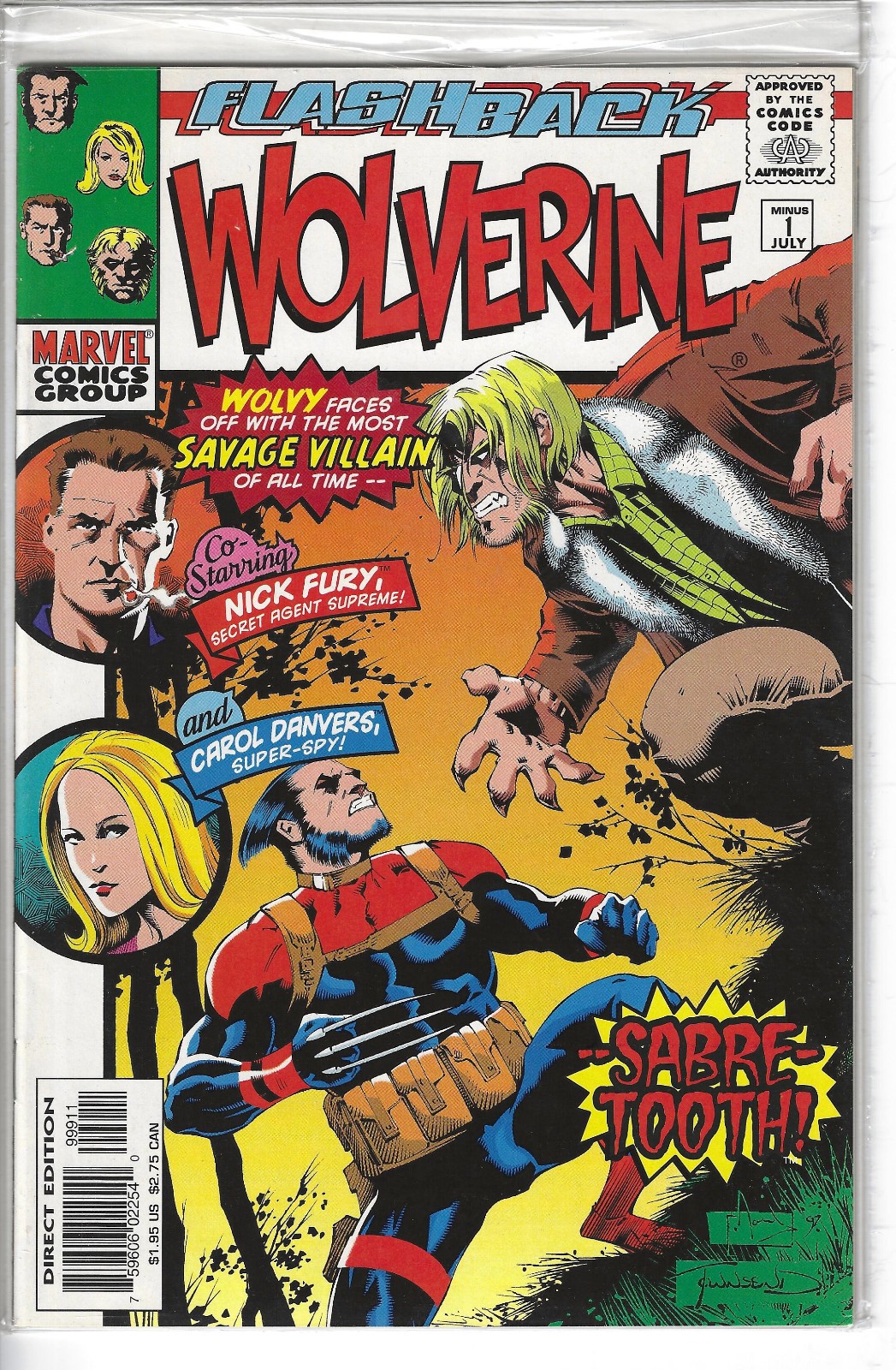 FLASHBACK WOLVERINE MINUS 1 JULY - COMIC BOOK - COMBINED SHIPPING | eBay