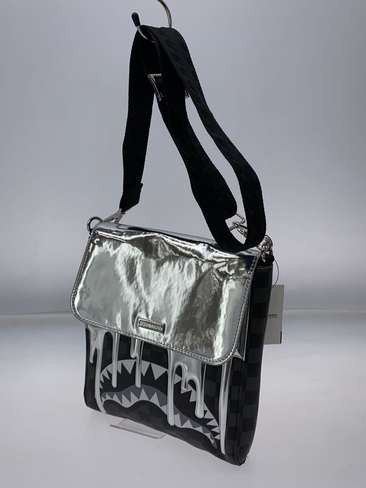 SPRAYGROUND Shoulder Bag Silver | eBay