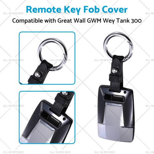 Aluminium Remote Car Key Case Fob Cover Suitable For Great Wall GWM Wey ...