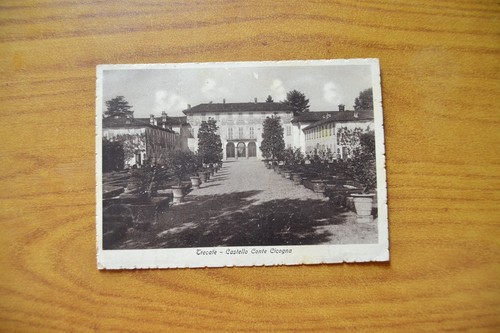 Postcard Trecate Castle Count Stork Traveled 1947 Subalpine DD | eBay