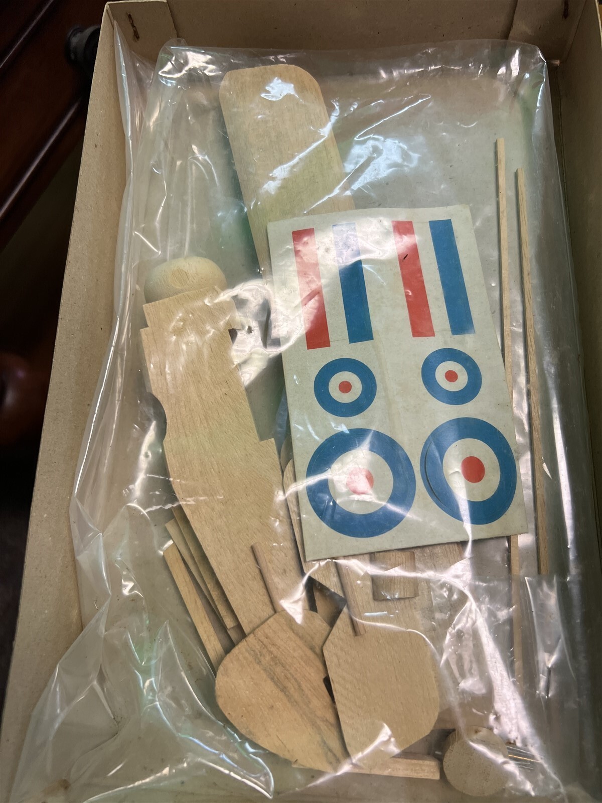 Wood Scale Model Kits Fokker Dr-1 and Sopwith Camel World War I Fighter ...