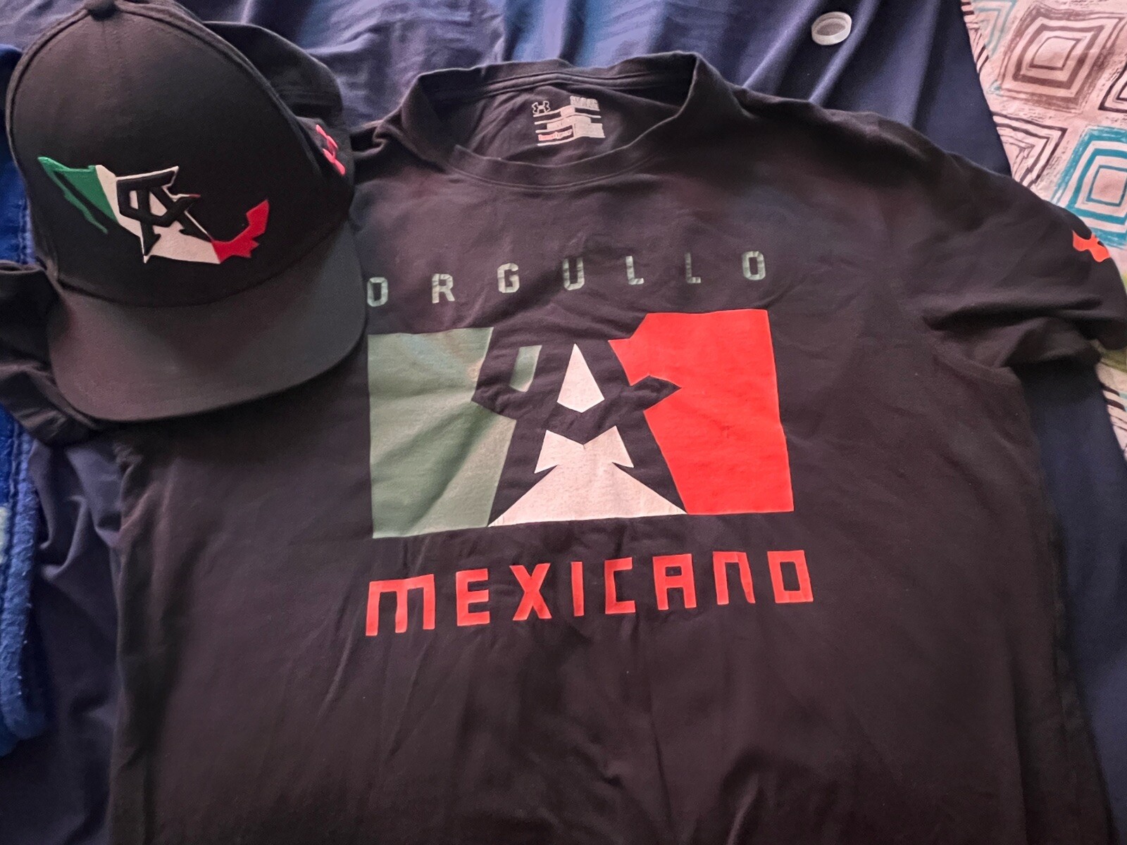 Saul Canelo Alvarez Black Under Armour Boxing Hat Cap… - Gem