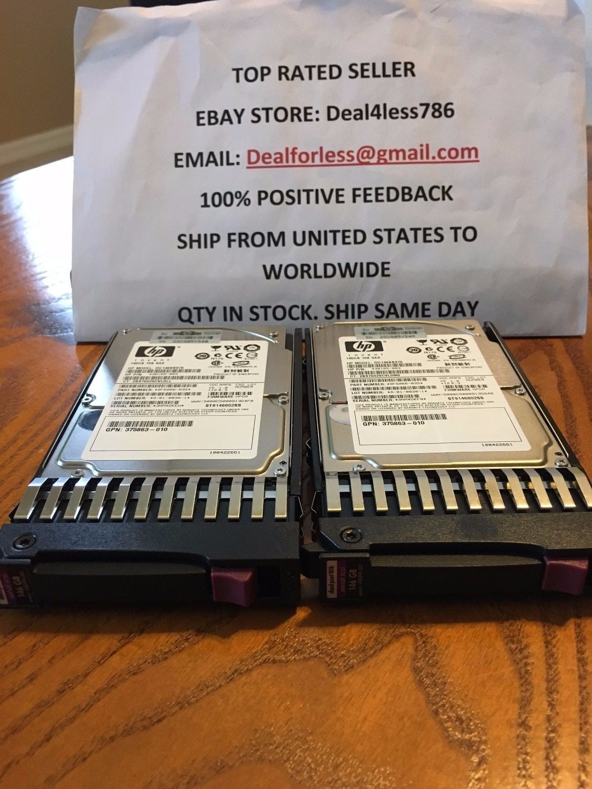 504015-002/418399-001-HP 146GB 10K SAS DUAL PORT DRIVE | eBay
