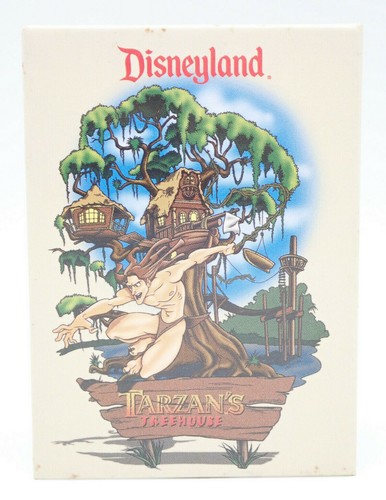 Disneyland Tarzan's Treehouse Vintage Pin Button | eBay