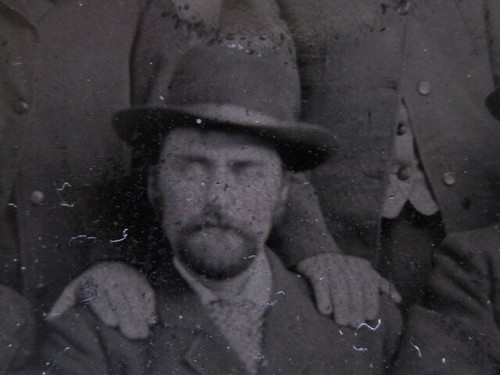 Old Original Tintype Photo of 5 Lincoln County Regulators Old American ...