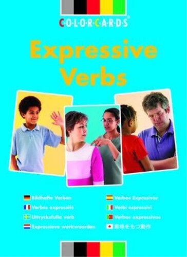 Speechmark Expressive Verbs: Colorcards (Cards) Colorcards | eBay