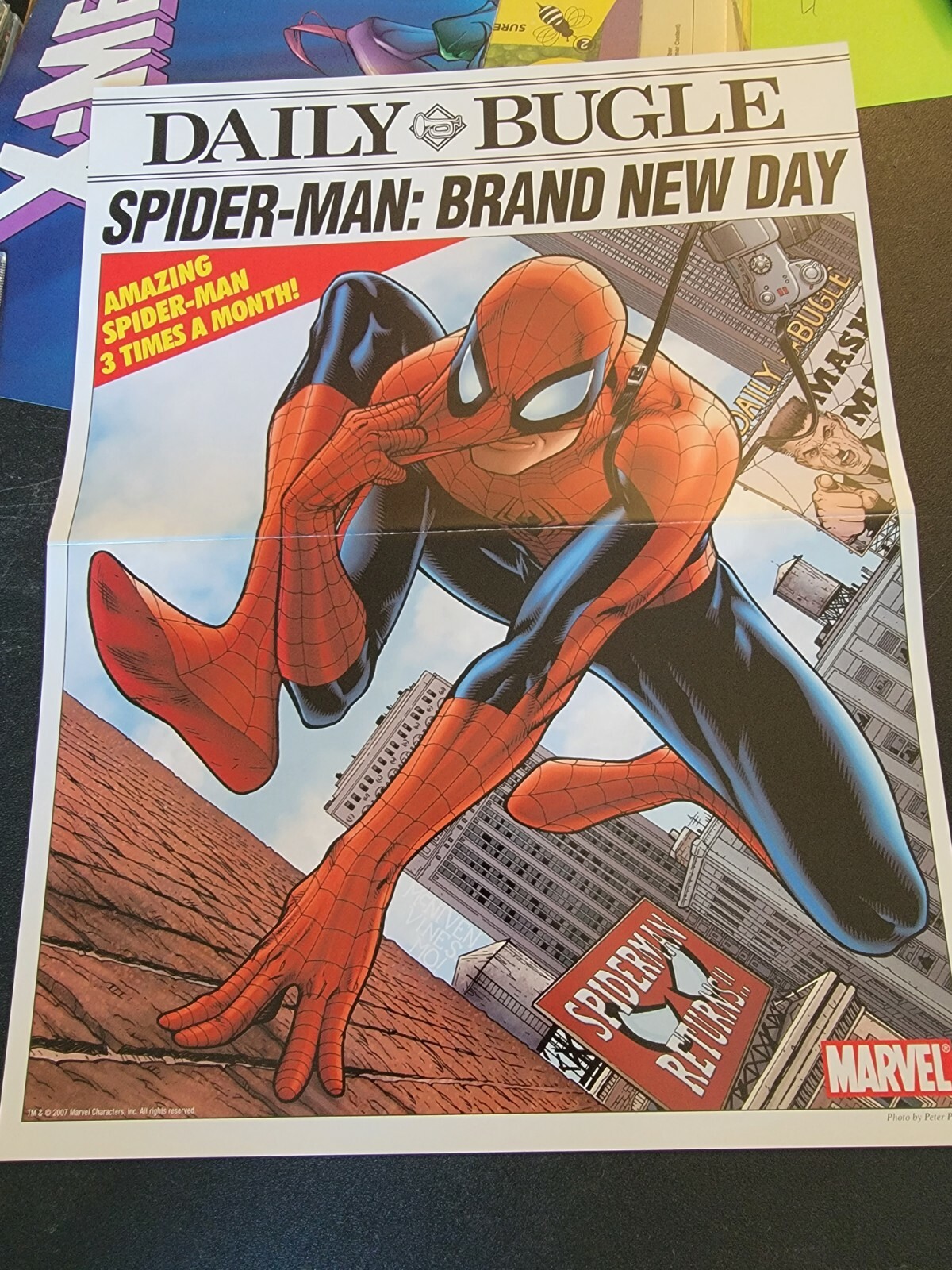 Spider-Man Promo Poster - Brand New Day - 2007 Marvel Comics | eBay
