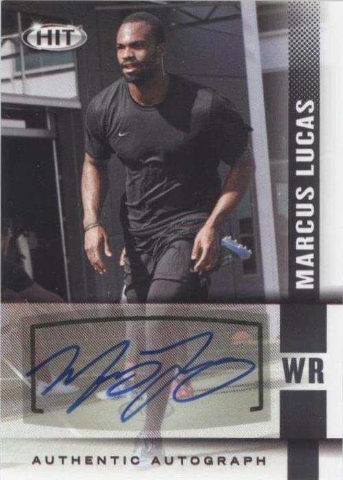 2014 SAGE Hit - Autographs Marcus Lucas #A138 Black (AU, RC) for sale ...