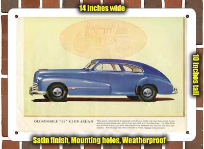 Metal Sign - 1946 Oldsmobile (Sign Variant #06) | eBay