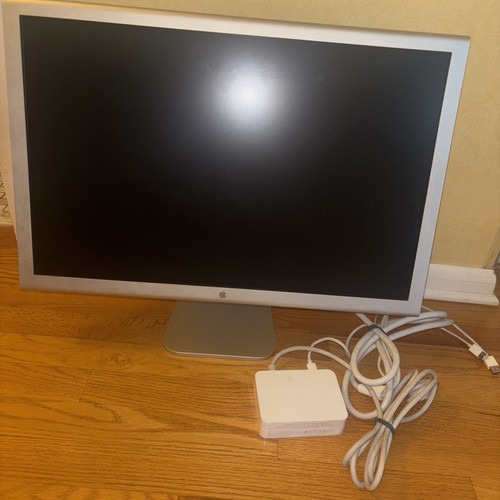 Apple Cinema Display 23" Flat Panel Model Number A1082 With Cords | eBay