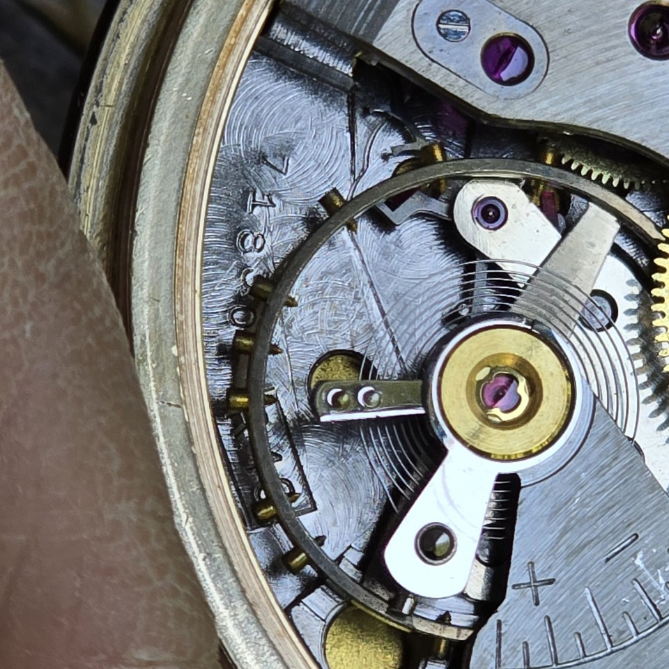 Scarce 1958 ish Elgin Pocket Watch. Movement Marked " 71830 R40". 17 ...