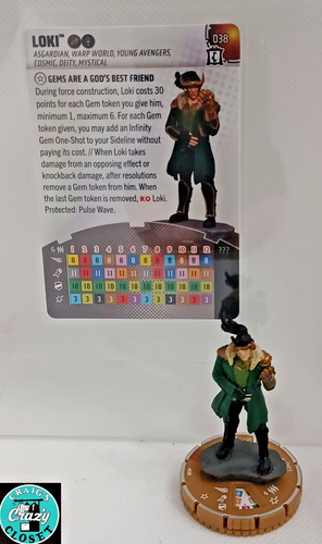 HeroClix Loki 038 Marvel Collector's Trove Set New Chase | eBay