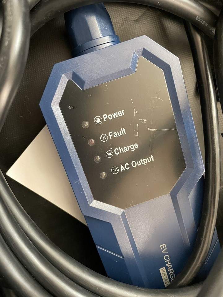 EV Charger - Chevy Bolt Volt Spark - Metgear - 16 amp - 5-15 nema - 110v - L1 | eBay