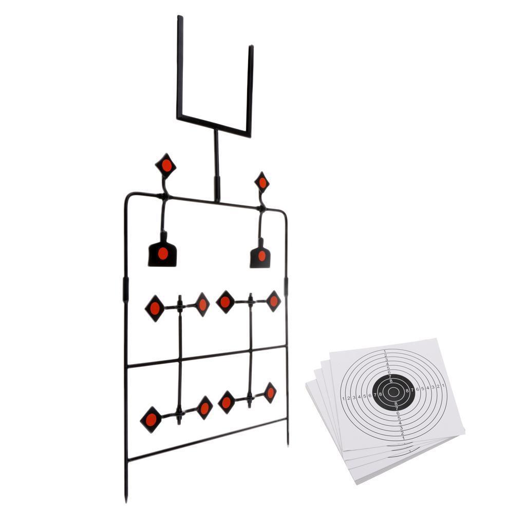 Steel Self Resetting Target for Shooting Hunting Practice | eBay