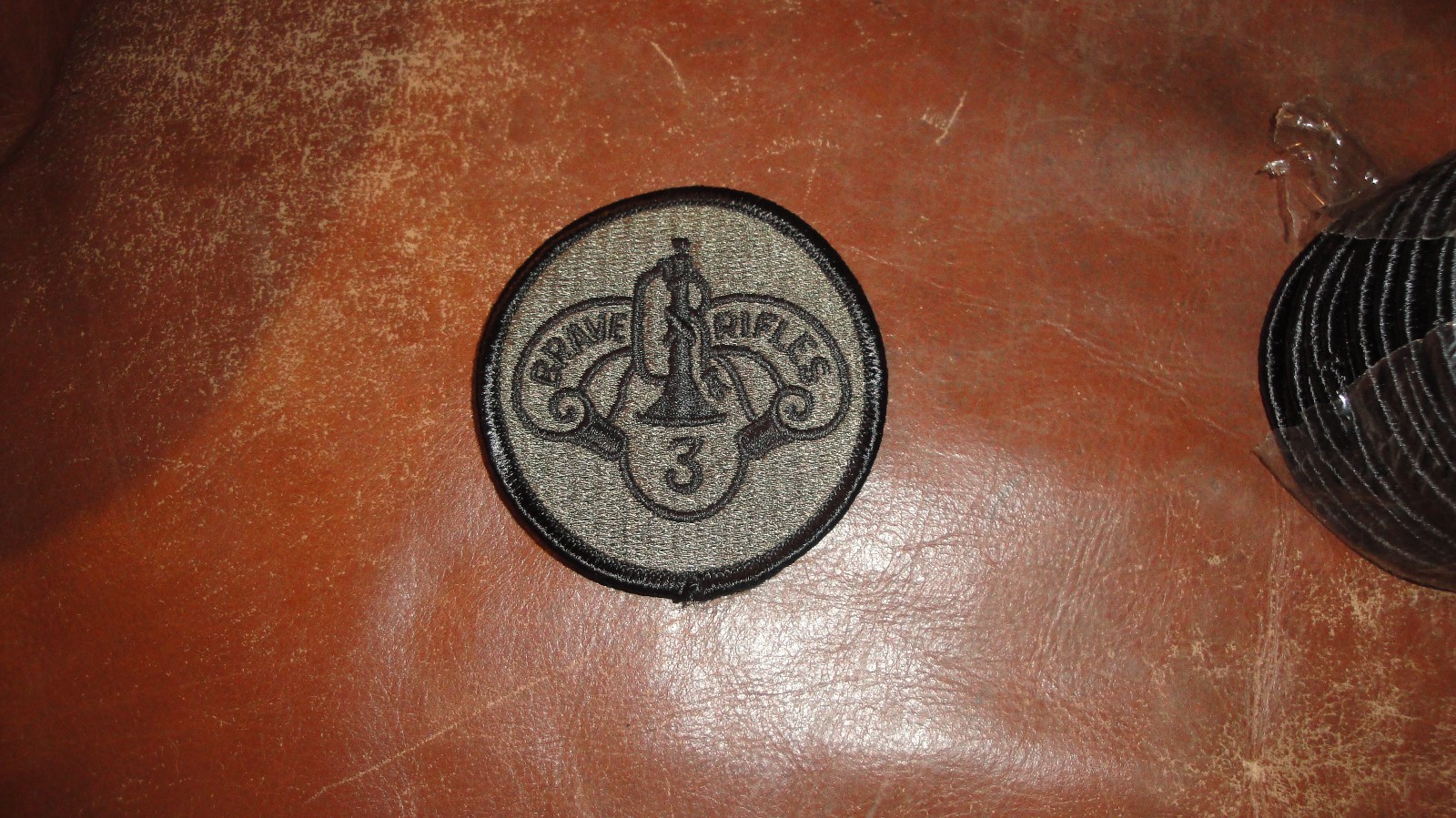 Military Unit Patch-Army 3rd Armored Calvary Brave Rifles BDU Green ...