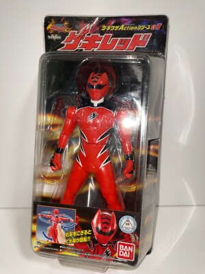 Power Rangers Jungle Fury Gekiwaza Action Series 01 Gekiranger Geki Red ...