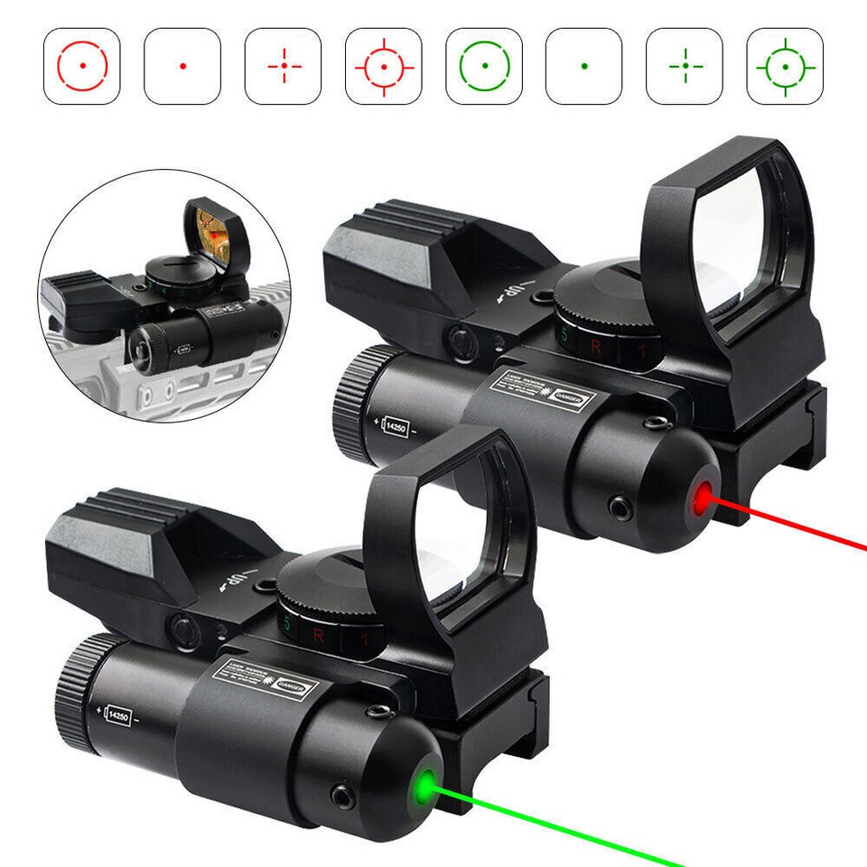 551 552 553 558 Red Green Dot Holographic Sight Scope G33 Hunting ...