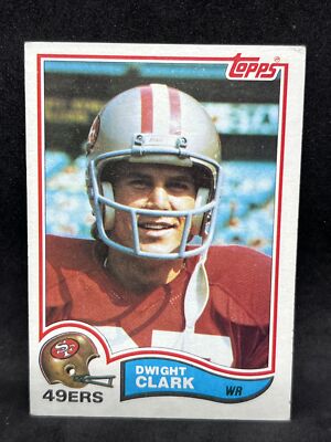1982 Topps-NFL-Dwight Clark #478 WR San Francisco 49ers | eBay
