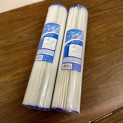 20 x 4.5 Inch 5 Micron Pleated Polyester PPC Sediment Water Filter 2 ...
